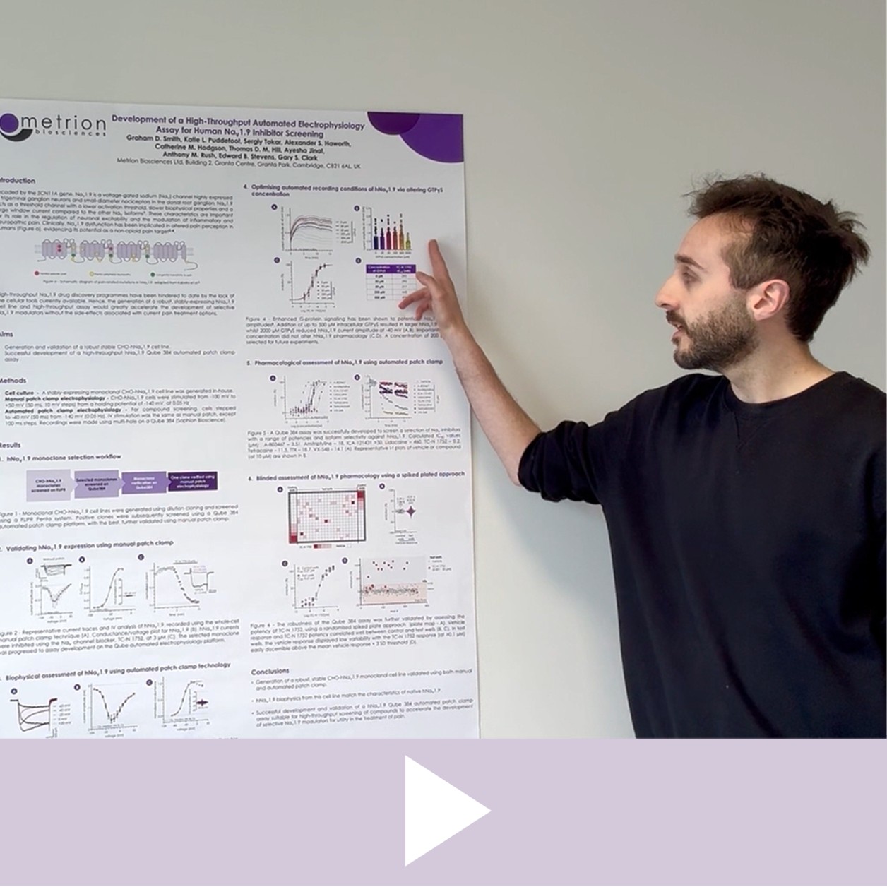 Introduction to poster Nav1.9 assay poster